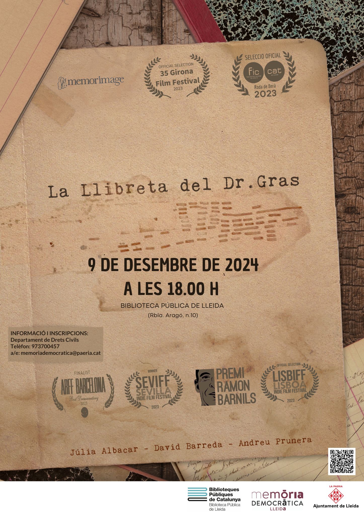 LA LLIBRETA DEL DR. GRAS — Drets Civils